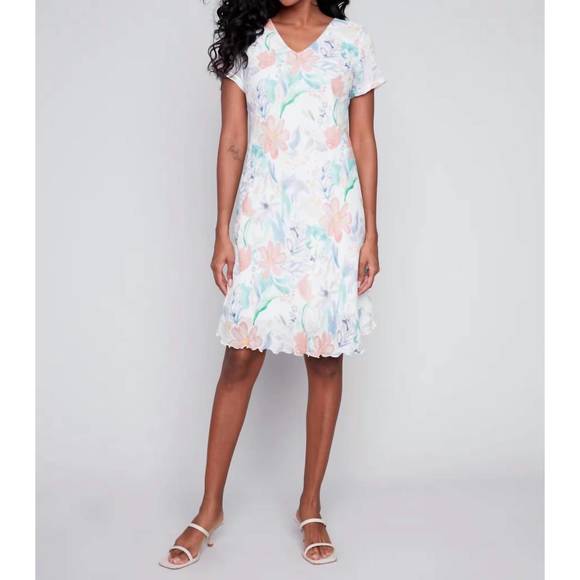 CHARLIE B | Dresses | New Charlie B Printed Dress In Lotus | Poshmark